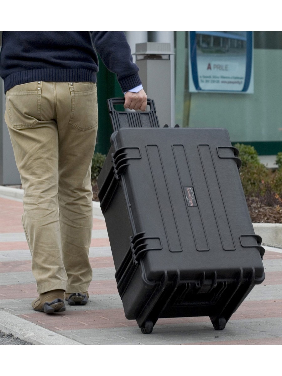 BAULE PORTAUTENSILI TROLLEY - 5833.B E - A TENUTA STAGNA explorer cases MADE IN ITALY GT LINE