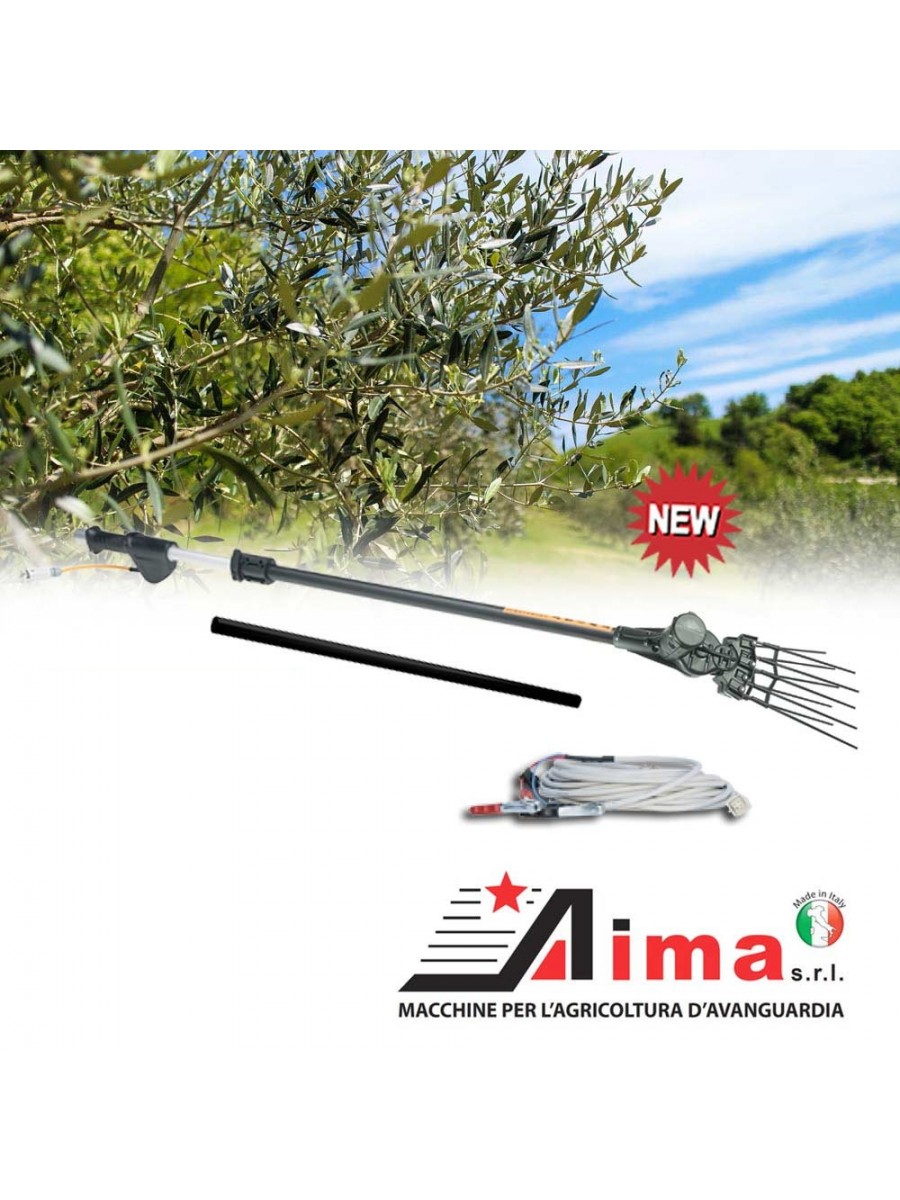 SCUOTITORE - TWIST Telescopic AIMA 12V ABBACCHIATORE A BATTERIA - MADE ...