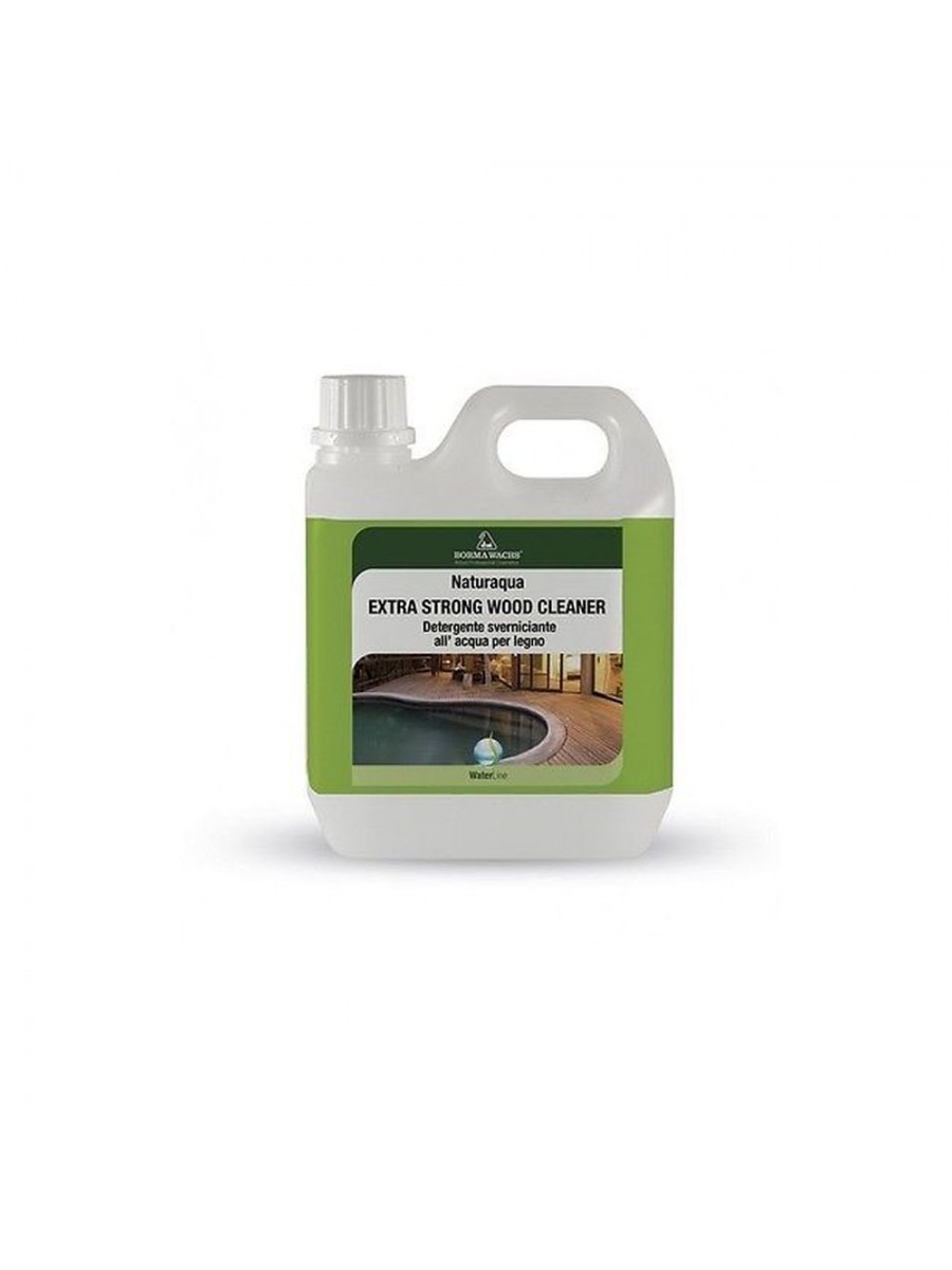DETERGENTE PER LEGNO - PULITORE SVERNICIANTE EXTRA STRONG PER ESTERNO ...
