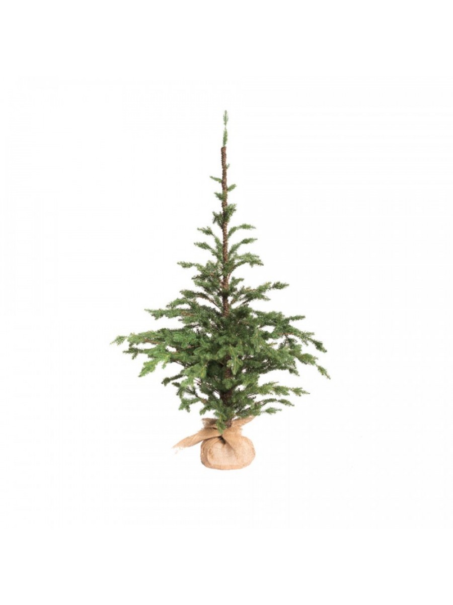 Pinetto H90cm Real Touch - Base Yuta - Albero di natale NATALIZIO mod ...